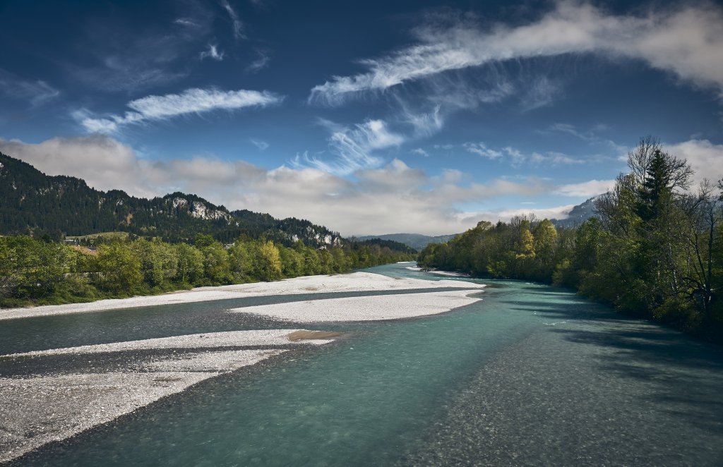 Der Lechweg in Reutte - Talhof